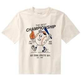 Yigga Jungen T-Shirt mit Baseball-Motiv