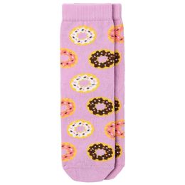 Topolino 1 Paar Mädchen Socken mit Donut-Motiven