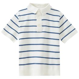 Topolino Jungen Strick-Poloshirt mit Streifen
