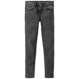 Yigga Mädchen Skinny-Jeans mit verstellbarem Bund