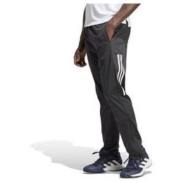 Mendler adidas Tennis-Trainingshose 3-Streifen Knitted Pant (Aeroready) schwarz Herren