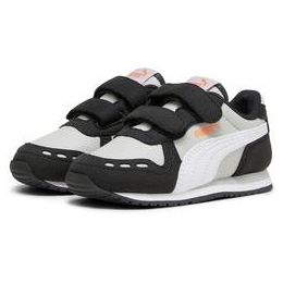 Mendler PUMA Cabana Racer Sl 20 Baby-Sneaker mit Klettverschluss 11 - ash gray/puma white/puma black 27