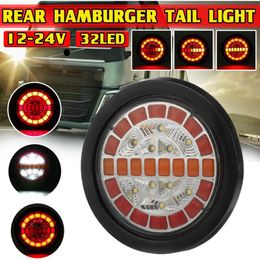 Rundes LED-Rücklicht Anhänger-LKW-Rücklicht sequentielle Taschenlampe dynamisches Blinker-Bremslicht 12 V 24 V