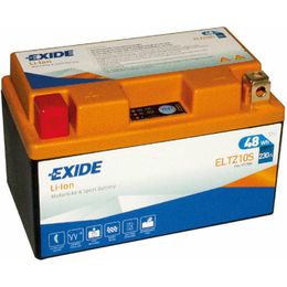 Exide - ELTZ10S Li-Ion Lithium Motorradbatterie 12V 4Ah 230A inkl. 7,50€ Pfand