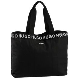 Hugo Shopper Becky Tote, mit geräumigem Hauptfach Handtasche Damen Tasche Damen Henkeltasche, schwarz