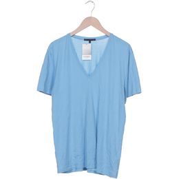 Drykorn Herren T-Shirt, blau, Gr. 54