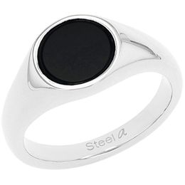 Amor Fingerring 2037297/-298/-299/-300-306, 2037307/-08/-09/-10-16, mit Onyx, schwarz|silberfarben