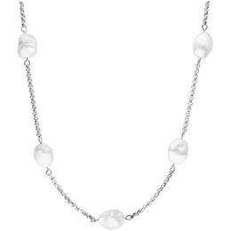 PURELEI Perlenkette Schmuck Geschenk Malahi, 2024, mit Süßwasserzuchtperle, weiß
