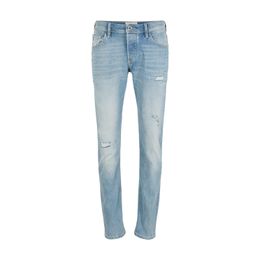 Tom Tailor Denim Herren Piers Slim Jeans, blau, Uni, Gr. 29/32