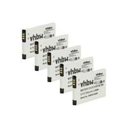 vhbw kompatibel mit Gigaset Premium 300HX Akku Li-Ion 700 mAh (3