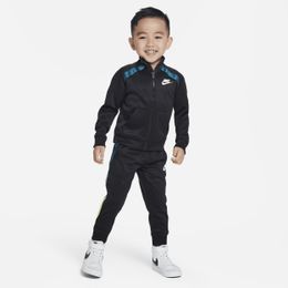 Nike Sportswear Full-Zip Taping Set Toddler Dri-FIT Trainingsanzug für Kleinkinder - Schwarz
