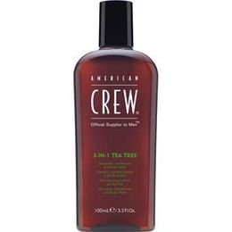 American Crew Haarpflege Hair & Body 3-in-1 Tea Tree Refreshing Shampoo, Conditioner and Body Wash