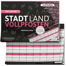 Denkriesen - Stadt Land Vollpfosten® - Girls Edition - "Mädchenrunde." (Spiel)