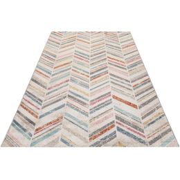Teppich Esprit "Cabana" Teppiche Gr. B/L: 200 cm x 290 cm, 4 mm, 1 St., bunt (beige, multi) Bunte Teppiche