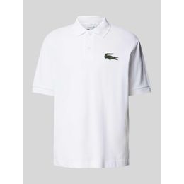 Lacoste Loose Fit Poloshirt mit Logo-Patch