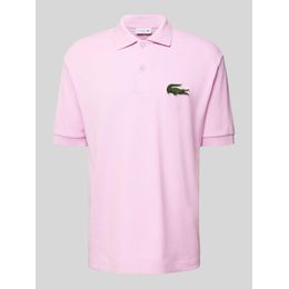 Lacoste Loose Fit Poloshirt mit Logo-Patch