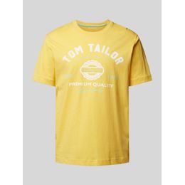 Tom Tailor T-Shirt mit Label-Print