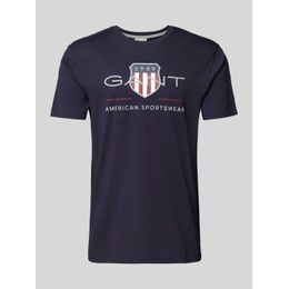 Gant T-Shirt mit Label-Print Modell 'ARCHIVE'