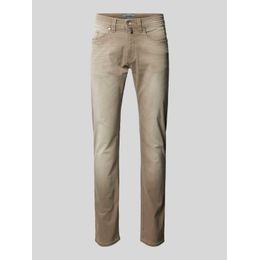 Pierre Cardin Regular Fit Hose im Used-Look Modell 'Lyon'