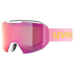 Uvex - Women's Evidnt Attract Mirror S2+S1 (VLT 20+63%) - Skibrille rosa
