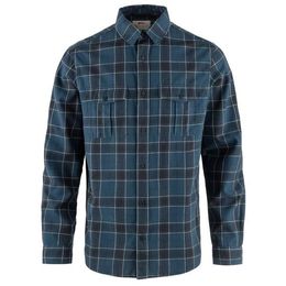 Fjällräven Fjällräven - Övik Travel Shirt L/S - Hemd Gr XL blau