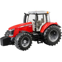 Bruder® Spielzeug-Traktor Massey Ferguson 7600 34 cm (03046), Made in Europe, rot