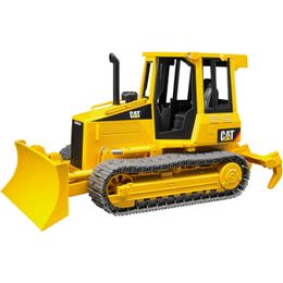 Bruder® Spielzeug-Baumaschine Cat Bulldozer 30 cm (02443), Made in Europe, gelb