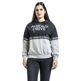 Parkway Drive EMP Signature Collection Kapuzenpullover hellgrau schwarz in L