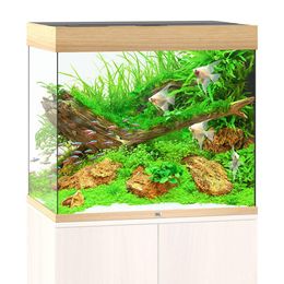 JUWEL Lido 200 LED Komplett Aquarium ohne Schrank helles holz