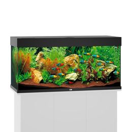 JUWEL Rio 180 LED Komplett Aquarium ohne Schrank schwarz