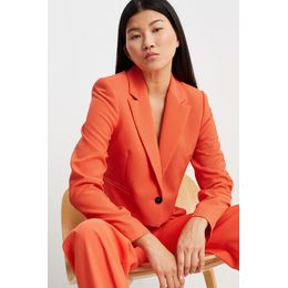 C&A Crop Blazer-Relaxed Fit