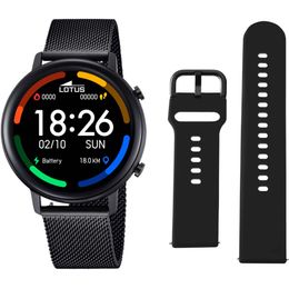 Smartwatch Lotus "50043/1" Smartwatches schwarz Smartwatch Fitness-Tracker