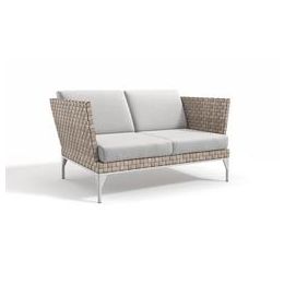 Sofanella MALEDIVEN 2-Sitzer Designer Gartensofa Loungesofa Sofa Couch - Beige