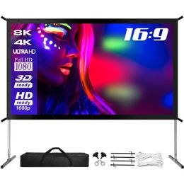ESMART PROFESSIONAL MIMOBI Faltrahmen-Beamer-Leinwand 221 x 125 cm (100") 16:9