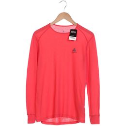 Odlo Herren Langarmshirt, rot, Gr. 54