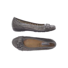 Gabor Damen Ballerinas, grau, Gr. 4.5