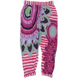 Desigual Damen Stoffhose, mehrfarbig, Gr. 140