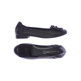 Marco Tozzi Damen Ballerinas, schwarz