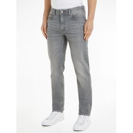 5-Pocket-Jeans Tommy Hilfiger Gr. 32, Länge 32, grau (tu x is grey) Herren Jeans 5-Pocket-Jeans