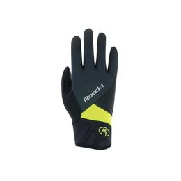 Roeckl Sports Fleecehandschuhe Runaz black/fluo yellow