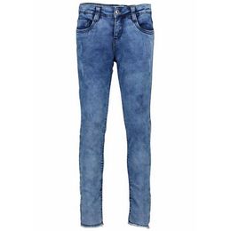 Blue Seven Stretch-Jeans Blue Seven Mädchen Jeans Hose Jog-Jeans destroy Silberstreifen blau