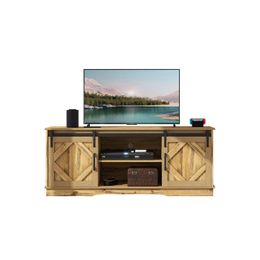 BlingBin Lowboard TV-Schrank Sideboard Lowboard 150*40*60cm vintage Braun (für Fernseher bis zu 65 Zoll