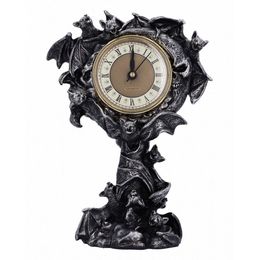 Horror-Shop Dekofigur Chiroptera Time Bat Gothic Tischuhr 24 cm