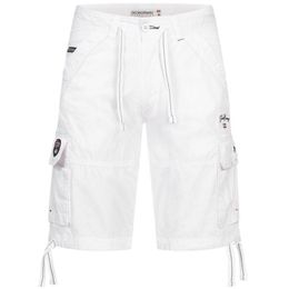 Geographical Norway Shorts Cargo Shorts kurze Hose knielang Short Bermuda Sommer Urlaub Freizeit