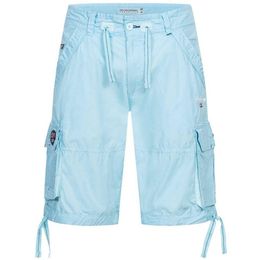 Geographical Norway Shorts Cargo Shorts kurze Hose knielang Short Bermuda Sommer Urlaub Freizeit