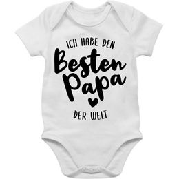 Shirtracer Shirtbody Besten Papa der Welt I Geschenk Vatertag Baby