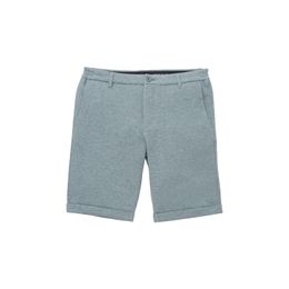 Tom Tailor Herren Slim Chino Shorts in Melange Optik, grün, Melange Optik, Gr. 36