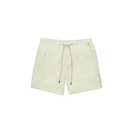 Tom Tailor Herren Unifarbende Badeshorts, grün, Uni, Gr. L