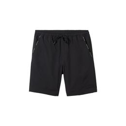Tom Tailor Denim Herren Relaxed Shorts, schwarz, Gr. XL