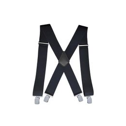 Mrichbez Hosenträger Hosenträger für Herren X förmige 5cm breit verstellbar und elastisch (mit einem sehr starken Clips) Hosenträger X-Form lange für Männer und Damen Hose